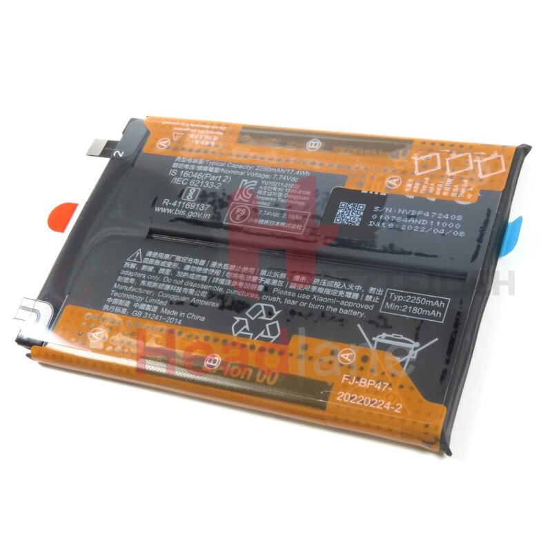 Xiaomi Redmi Note 11 Pro 5G / Note 11 Pro+ 5G BP47 4500mAh Internal B ...